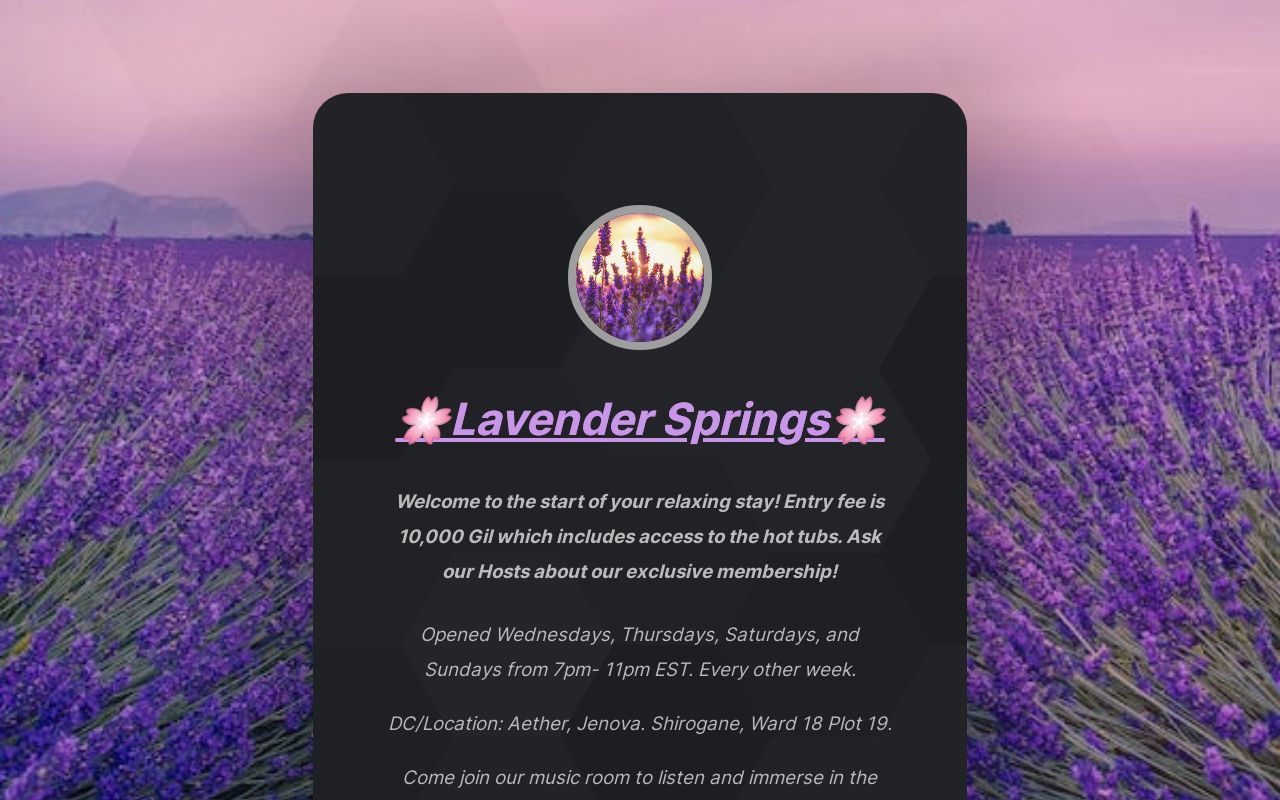 Lavender Springs